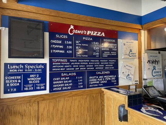 Cosmos Pizza Boulder 30th Location